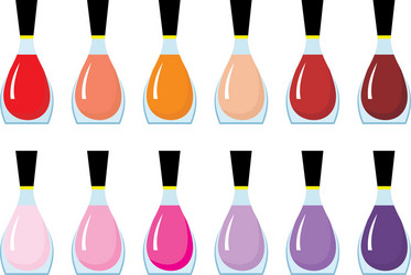 Nail polish Royalty Free Vector Image - VectorStock