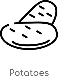 Potato Outline Vector Images (over 10,000)