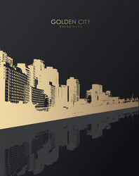 City Royalty Free Vector Image - VectorStock