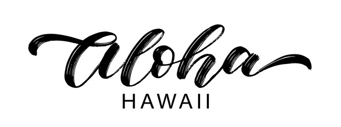 Aloha Font Hawaiian Vector Images (over 110)