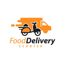 Free delivery boy phone service delivery man food Vector Image