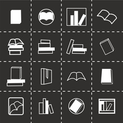 Books Set Icon Vector Images (over 170,000)
