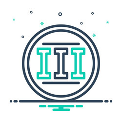 Iii Royalty Free Vector Image - VectorStock