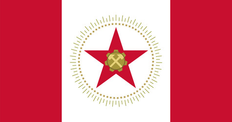 Circle badge city birmingham flag Royalty Free Vector Image