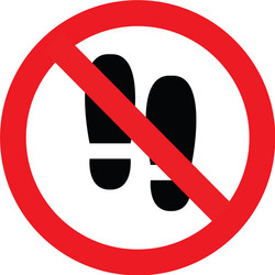 Do not Step Vector Images (over 450)
