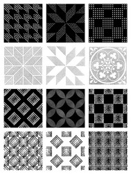 Seamless print patterns Royalty Free Vector Image