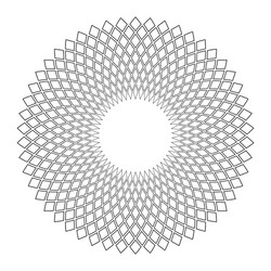 Circle design elements set Royalty Free Vector Image