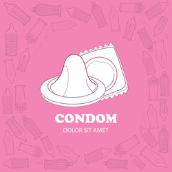 Condom Royalty Free Vector Image - VectorStock
