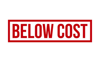Below cost rubber grunge stamp seal Royalty Free Vector