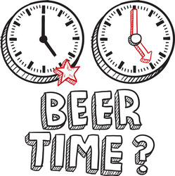 Learning time clock set Royalty Free Vector Image