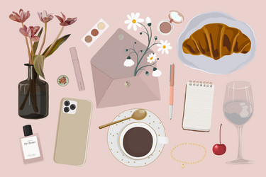 Aesthetic Stickers Vector Images (over 4,500)