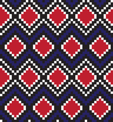 Red argyle seamless pattern background Royalty Free Vector