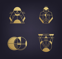 Art Deco Icons Vector Images (over 18,000)