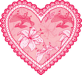 Valentines Heart Lace Vector Images (over 2,800)