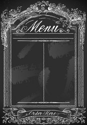 Vintage graphic element for bar menu Royalty Free Vector