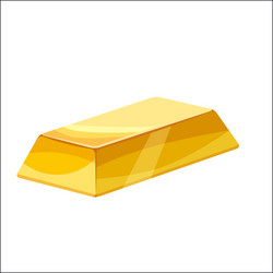 Silver bar icon cartoon style Royalty Free Vector Image