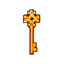 Pixel Art Key Vector Images (over 470)
