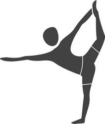 Lord of dance pose Royalty Free Vector Image - VectorStock