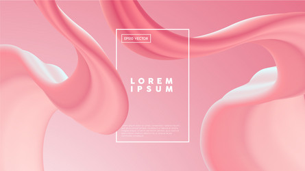 Gradient flat web landing page design Royalty Free Vector