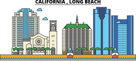 California Skyline Vector Images (over 1,400)