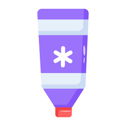 Medicated lotion Royalty Free Vector Image - VectorStock