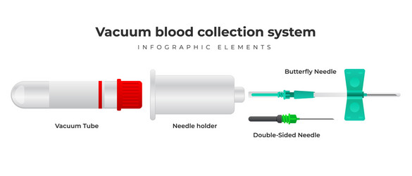 Blood Collection Vacuum Vector Images (50)