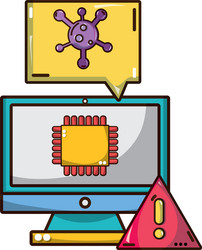 Threat Cartoon Cybersecurity Vector Images (over 410)