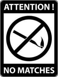 No match sign flat design Royalty Free Vector Image