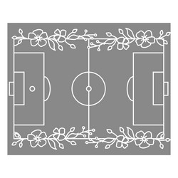 Stadium cut out Royalty Free Vector Image - VectorStock