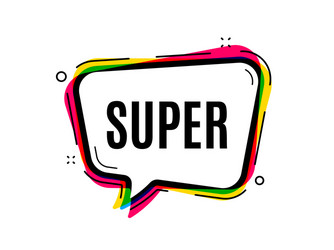 Super symbol special offer sign Royalty Free Vector Image