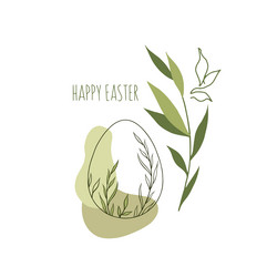 Vivid easter card Royalty Free Vector Image - VectorStock