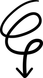 Curly Arrow Vector Images (over 1,400)