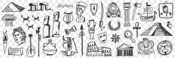 Doodles History Vector Images (over 6,200)