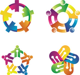 People unity Royalty Free Vector Image - VectorStock