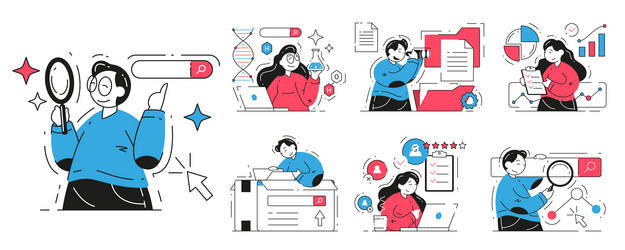 Research People Vector Images (over 54,000)