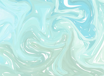 Marbling blue marble texture paint splash Vector Image