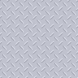 Diamond plated seamless metal sheet Royalty Free Vector