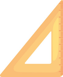 Rule school supply Royalty Free Vector Image - VectorStock