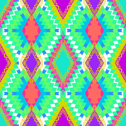Checkered seamless pattern bright neon shades Vector Image