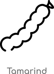 Tamarind Outline Vector Images (over 120)