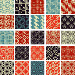 Seamless print patterns Royalty Free Vector Image