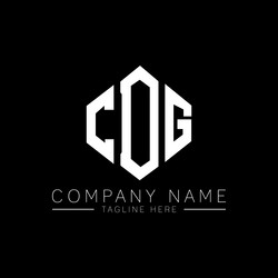 Cdg triangle letter logo design Royalty Free Vector Image