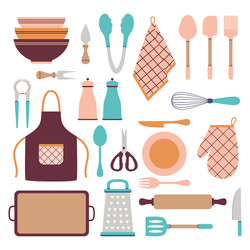Kitchen tools Royalty Free Vector Image - VectorStock