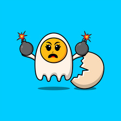 Scared Eggs Vector Images (over 160)