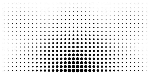 Halftone Effect Dotted Gradient Background Vector Image