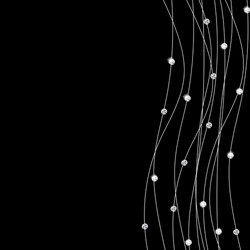 Abstract luxury black diamond background Vector Image