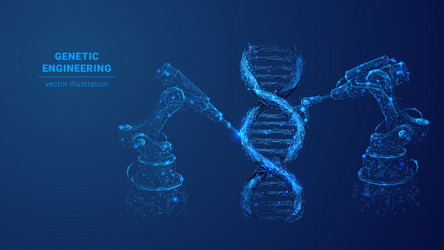 Genetic engineering Royalty Free Vector Image - VectorStock
