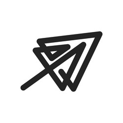 Start up logo template icon brand identity Vector Image