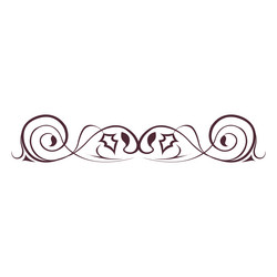 Floral Page Break Vector Images (over 190)