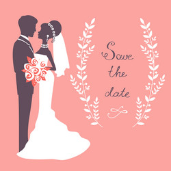 Wedding couple Royalty Free Vector Image - VectorStock